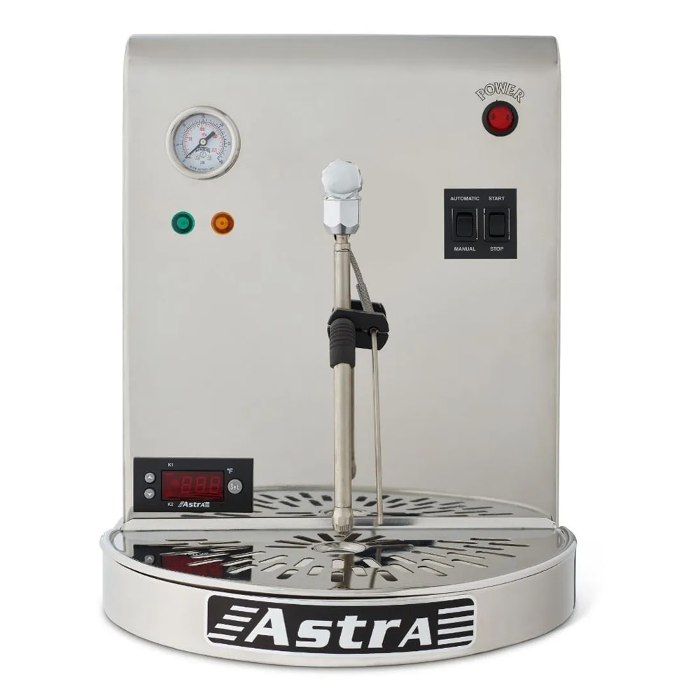 Astra Automatic Steamer w/ (1) Automatic Steam Valve - 2 3/5 liter ...