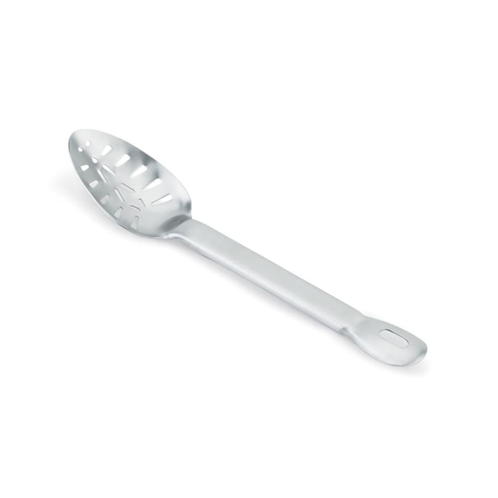 Vollrath 64408 15 1/2" Heavy-Duty Basting Spoon - Slotted, Satin-Finish ...