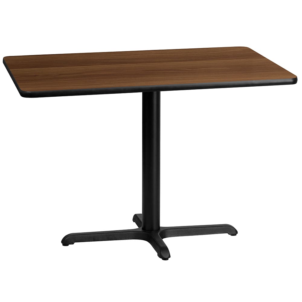 Flash Furniture XU-WALTB-3042-T2230-GG Rectangular Dining Height Table ...