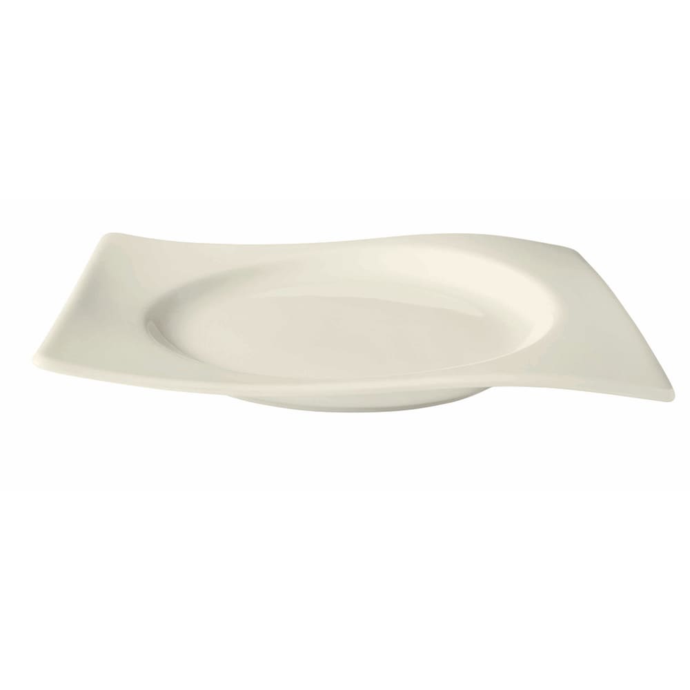 GET Rectangular Artisan Plate - Porcelain, Bright White (PA1101809512)