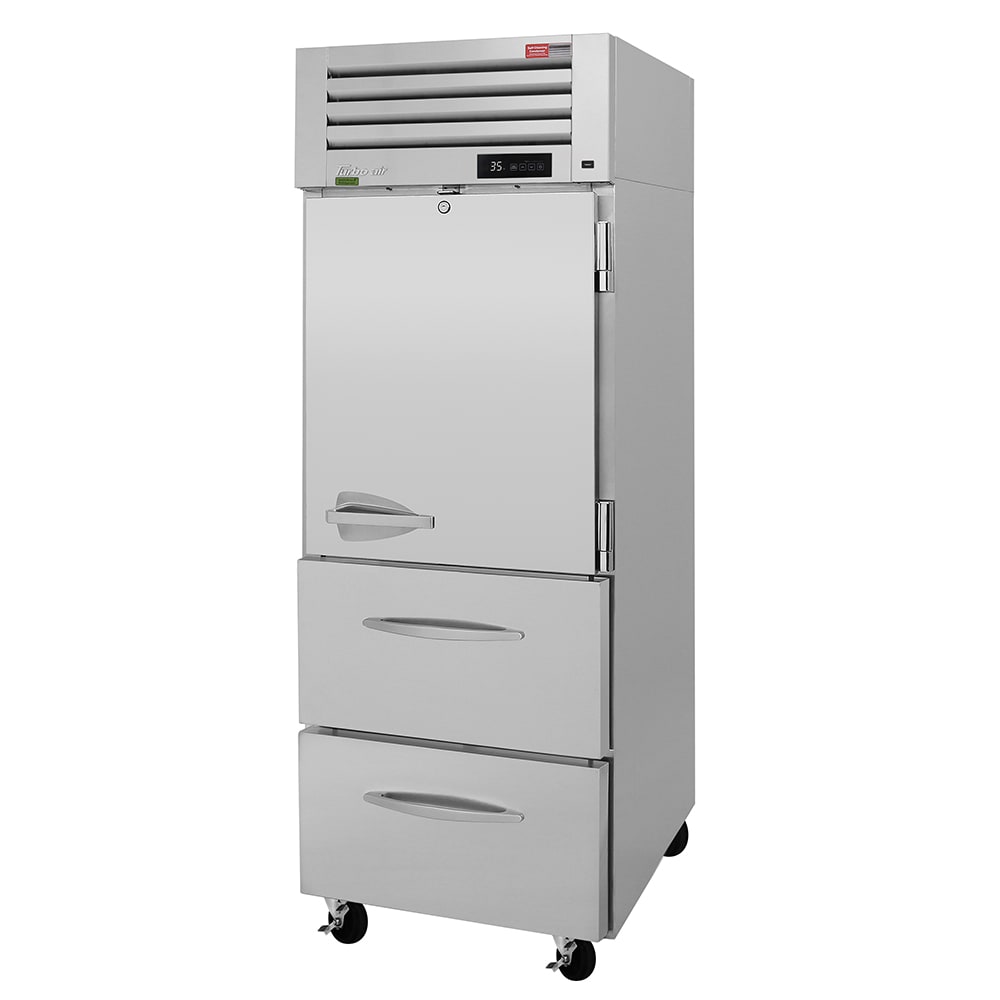 Turbo Air PRO-26R-D2-N 28 3/4" One Section Reach In Refrigerator - (1 ...