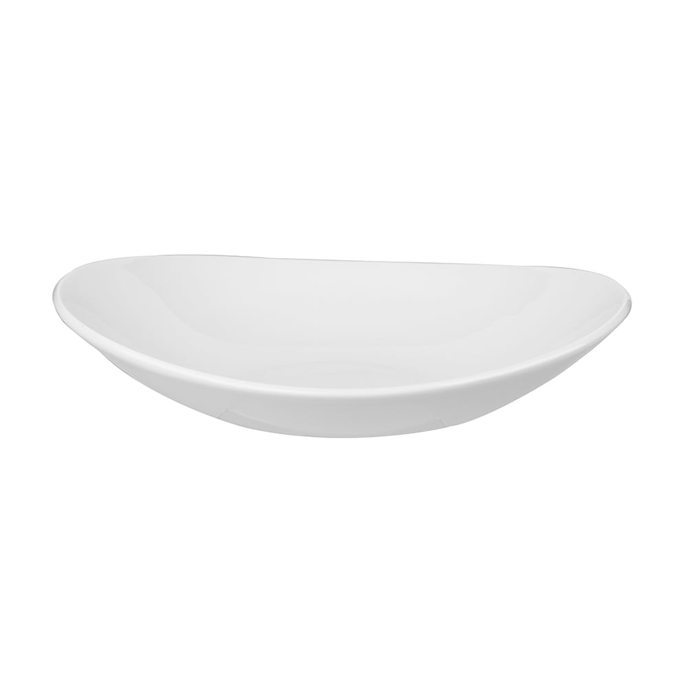 Churchill 21 oz Oval Orbit Pasta Bowl - Ceramic, White (WHOB101)