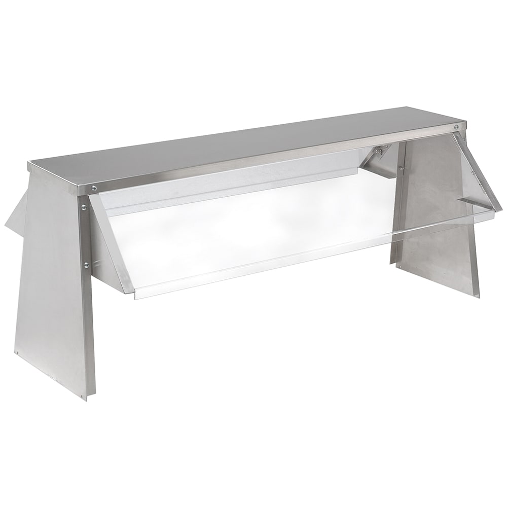 Advance Tabco TBS-5 Countertop Buffet Style Breath Guard w/ 5 Pan Size ...