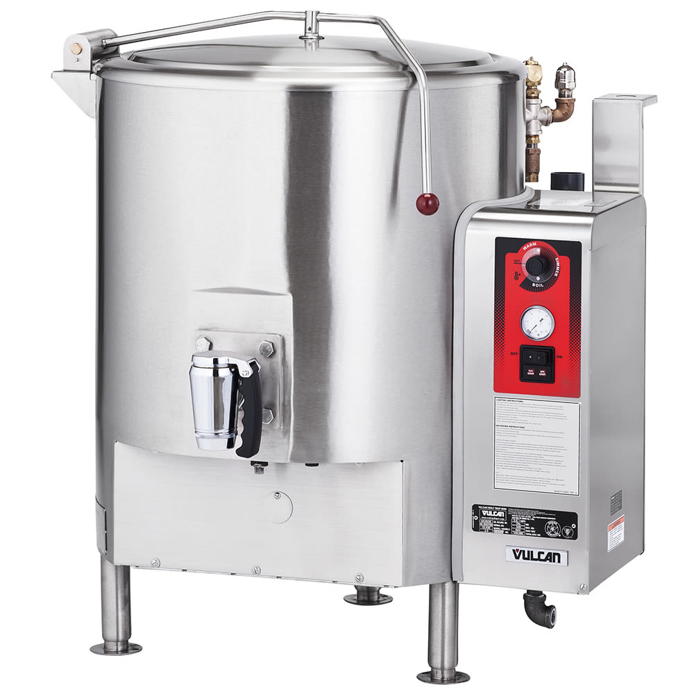 Vulcan GL80E 80 gal Steam Kettle - Stationary, Full Jacket, Natural Gas