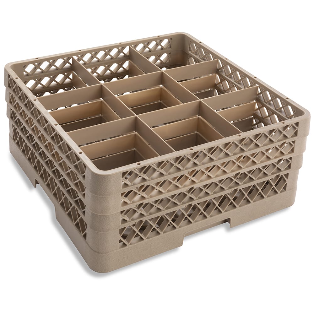 Vollrath TR10FFF Traex® Glass Rack w/ (9) Compartments - (3) Extenders ...