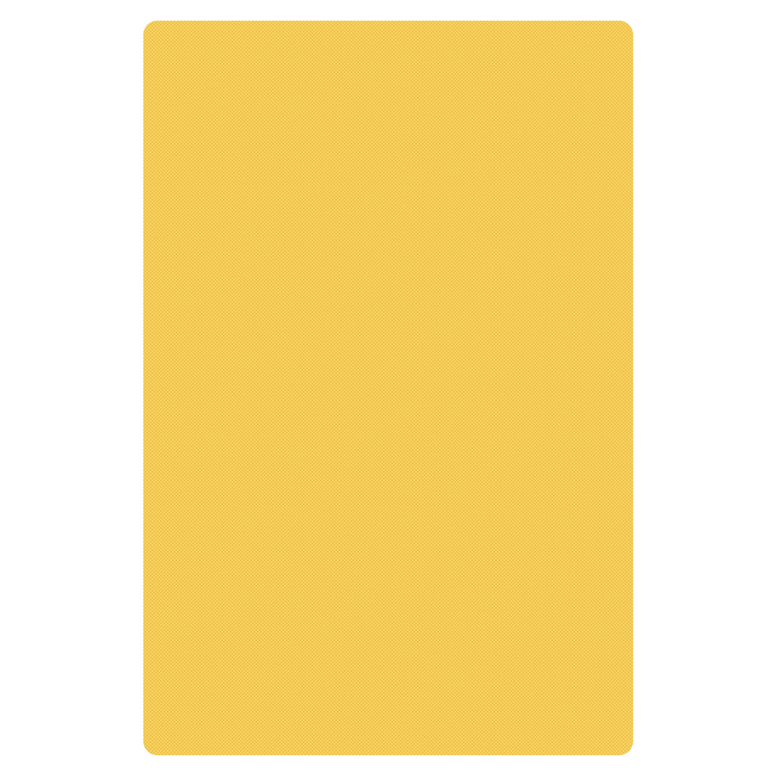 Thunder Group PLCB241805YW Plastic Cutting Board - 18" x 24", Yellow