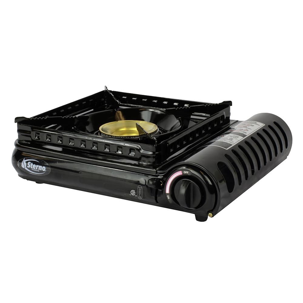 Sterno Professional Butane Stove w/ Adjustable Flame & Carrying Case ...