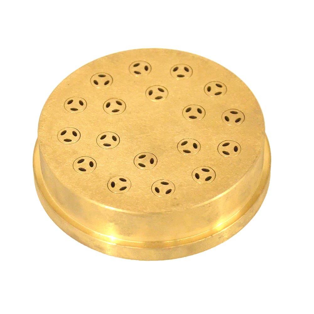 Avancini 13408 7mm #121 Penne Rigate Die for 13397 Pasta Machine, Brass