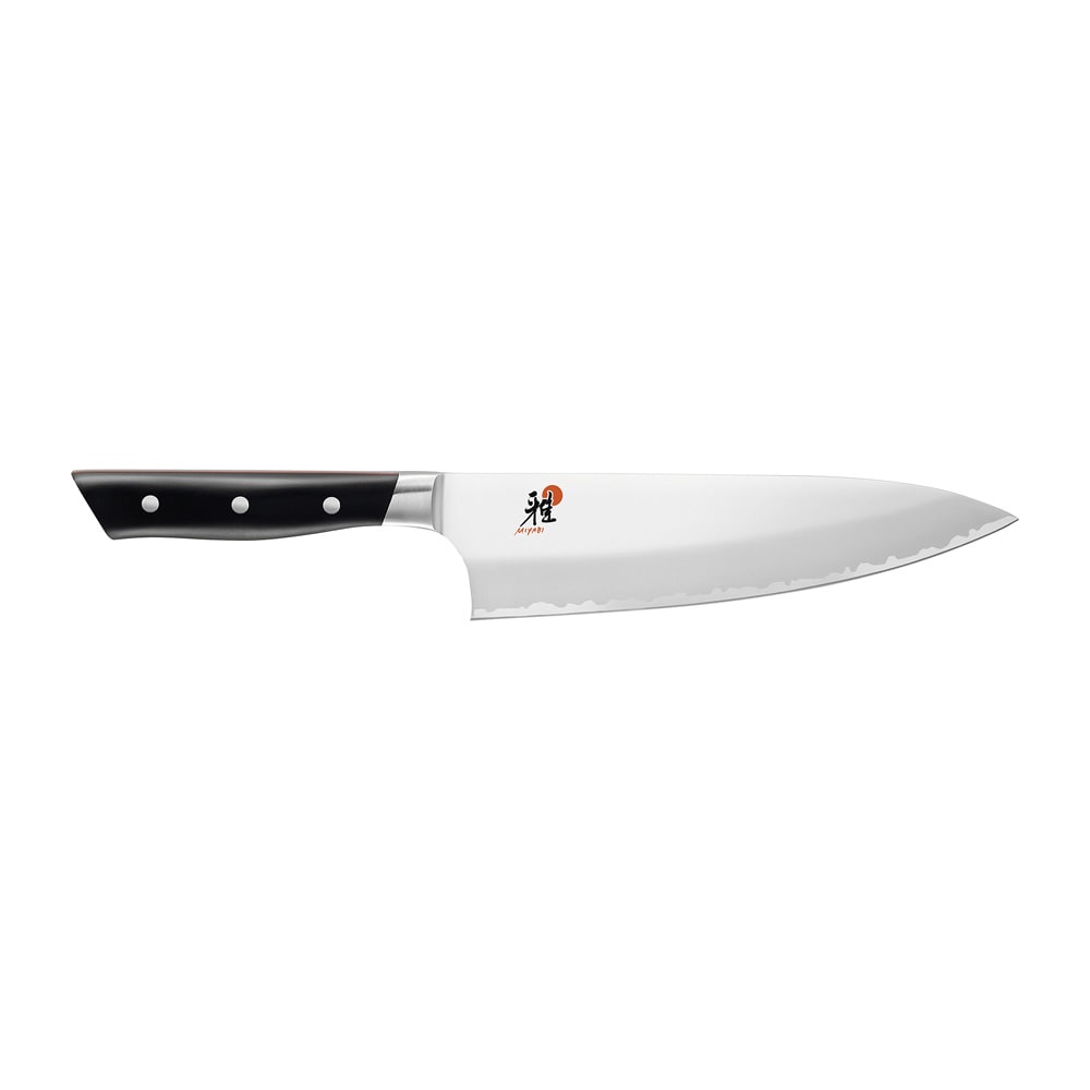 Miyabi 1019710 8" Chef's Knife w/ Black Plastic Handle, Carbide ...