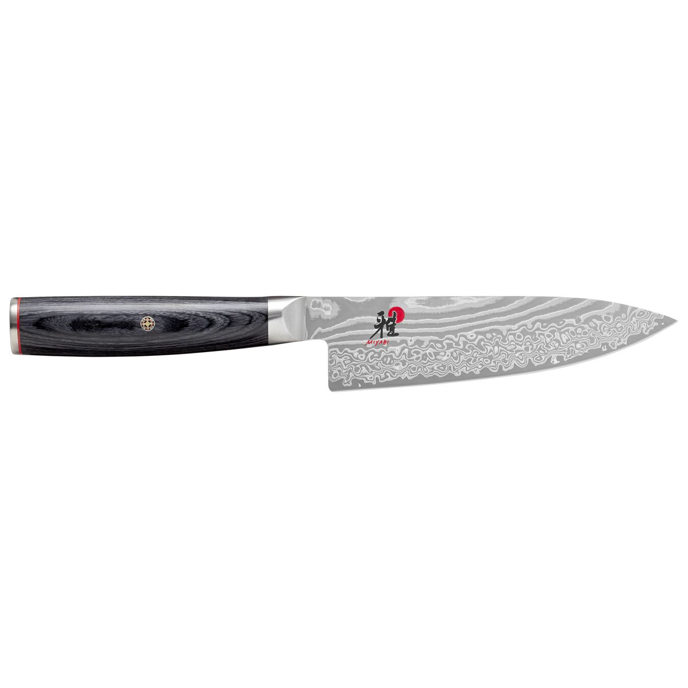Miyabi 34681-163 6" Chef's Knife w/ Black Pakkawood Handle, Carbide ...