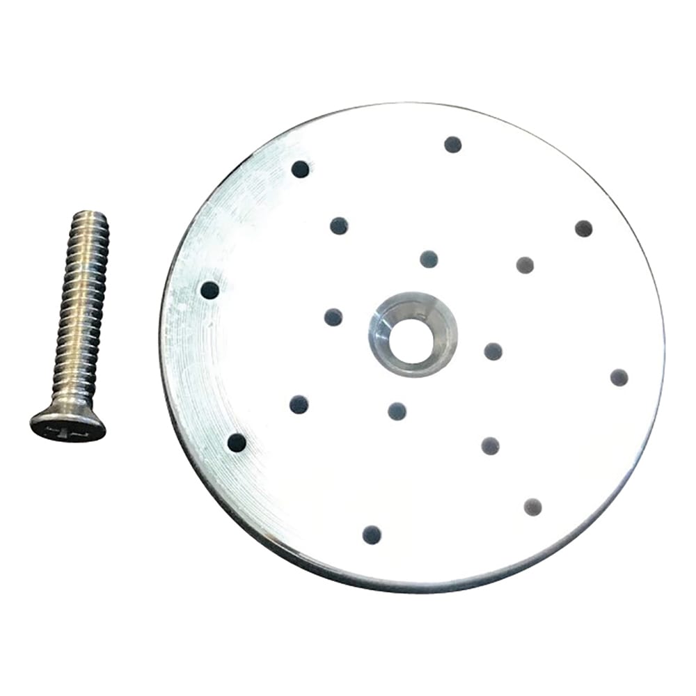 FLO FLO-909PT Pre Rinse Spray Valve Face Plate & Screw, Stainless Steel