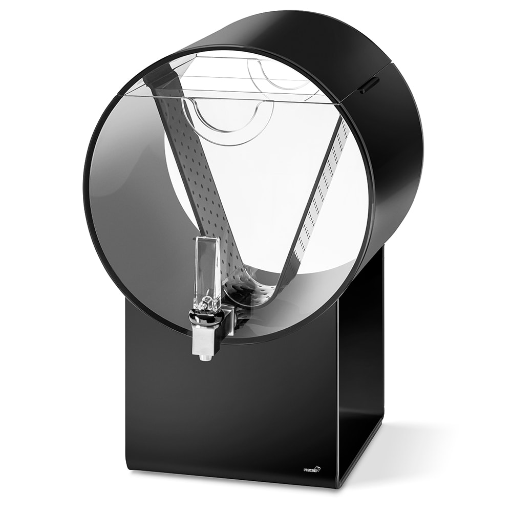 Rosseto 3 gal Beverage Dispenser w/ Infuser - Plastic Container, Black ...