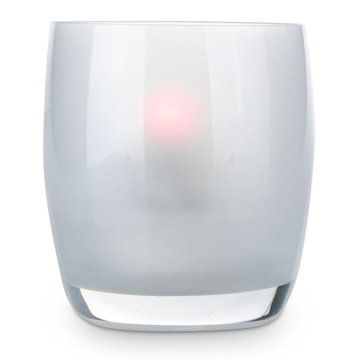 Sterno Charm Candle Lamp - 2 1/2"D x 3 1/2"H, Glass, Frost (80561)