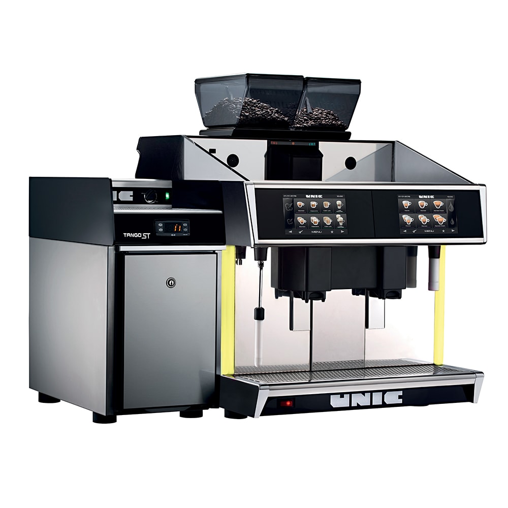 UNIC Super Automatic Espresso Machine w/ (2) Groups & (2) Hoppers ...