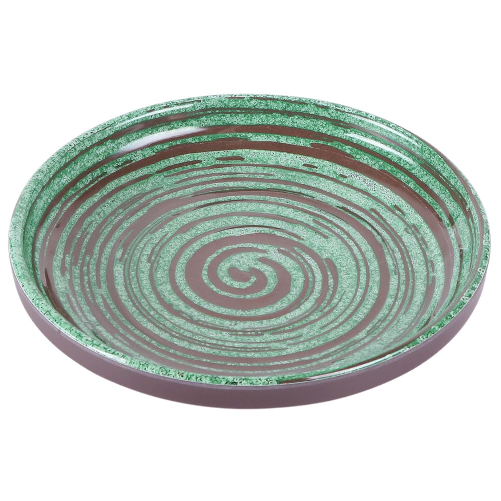 Elite Global Solutions 7" Round Plastic Dinner Plate, Stardust Green ...
