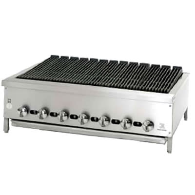 Jade Range 42" Gas Charbroiler w/ Cast Iron Grates, Natural Gas (JB-42)