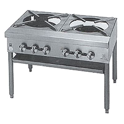 Jade Range 2 Burner Stock Pot Range, Natural Gas (JSP-224)