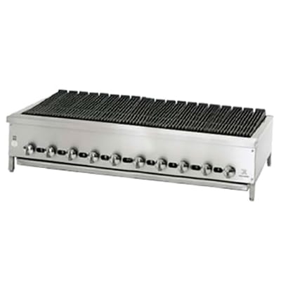 Jade Range 60" Gas Charbroiler w/ Cast Iron Grates, Natural Gas (JB-60)