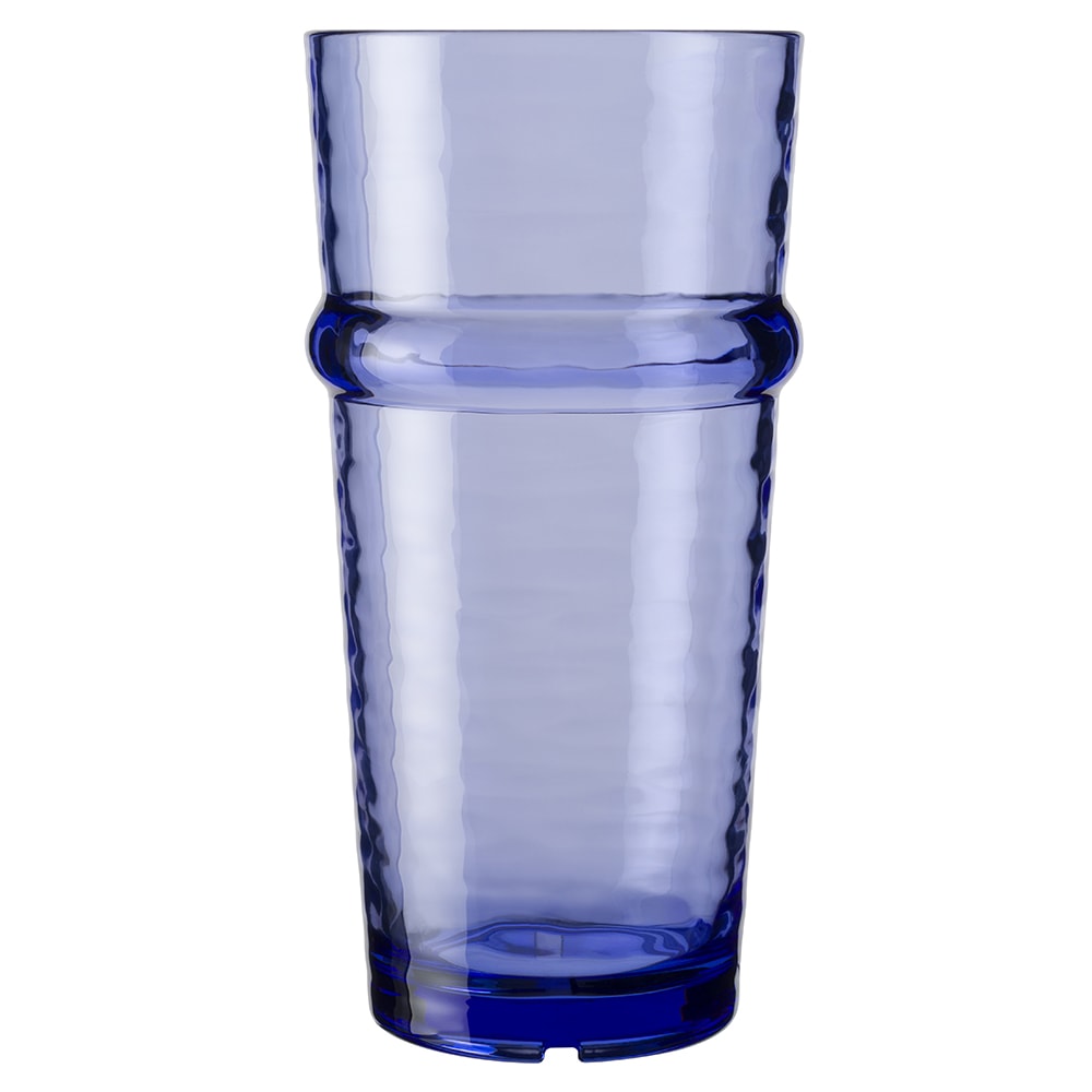 Libbey 109242 16 oz Cooler Glass - Wake™, Blue Plastic