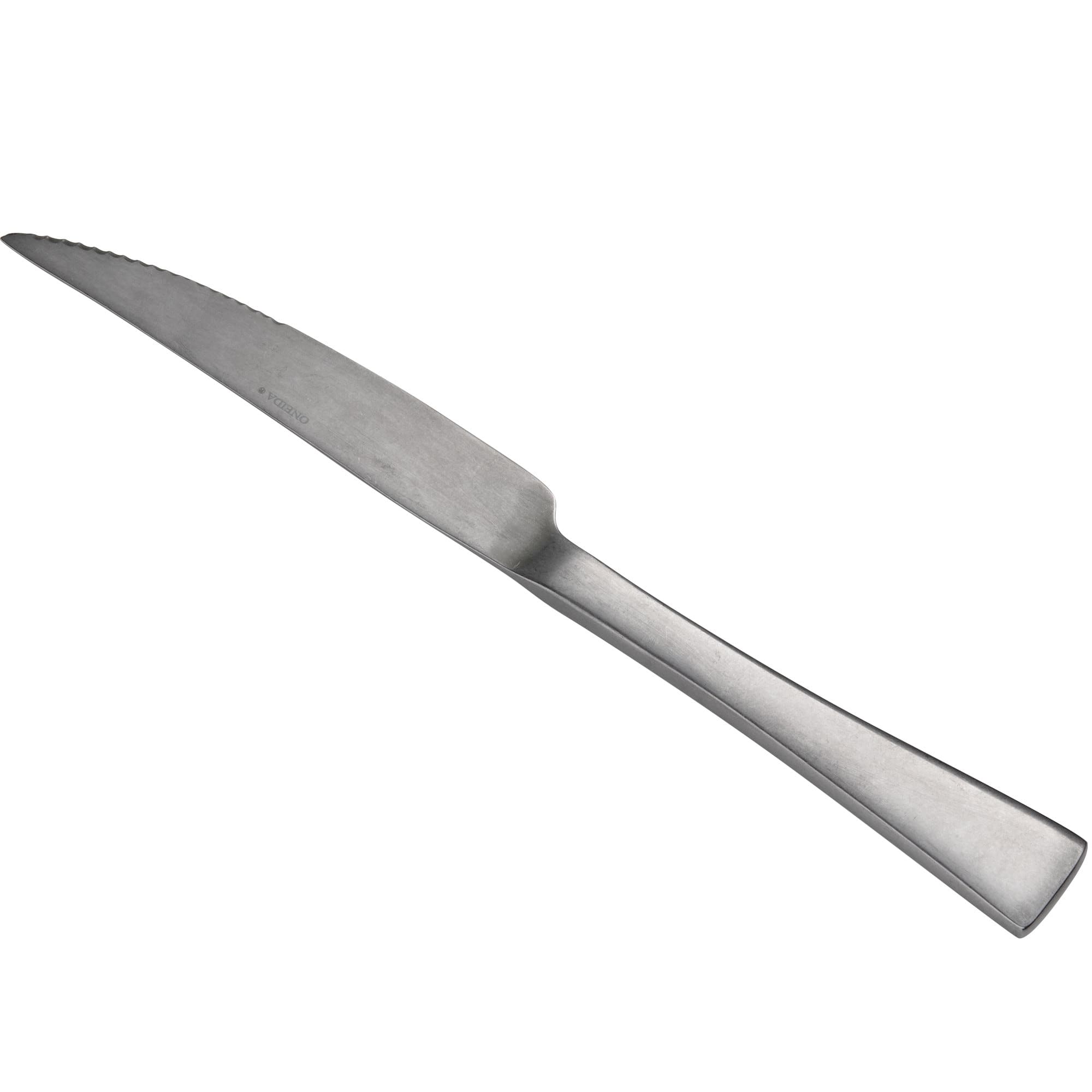Oneida 9 3/8" Steak Knife with 18/10 Stainless Grade, Lexia Pattern ...