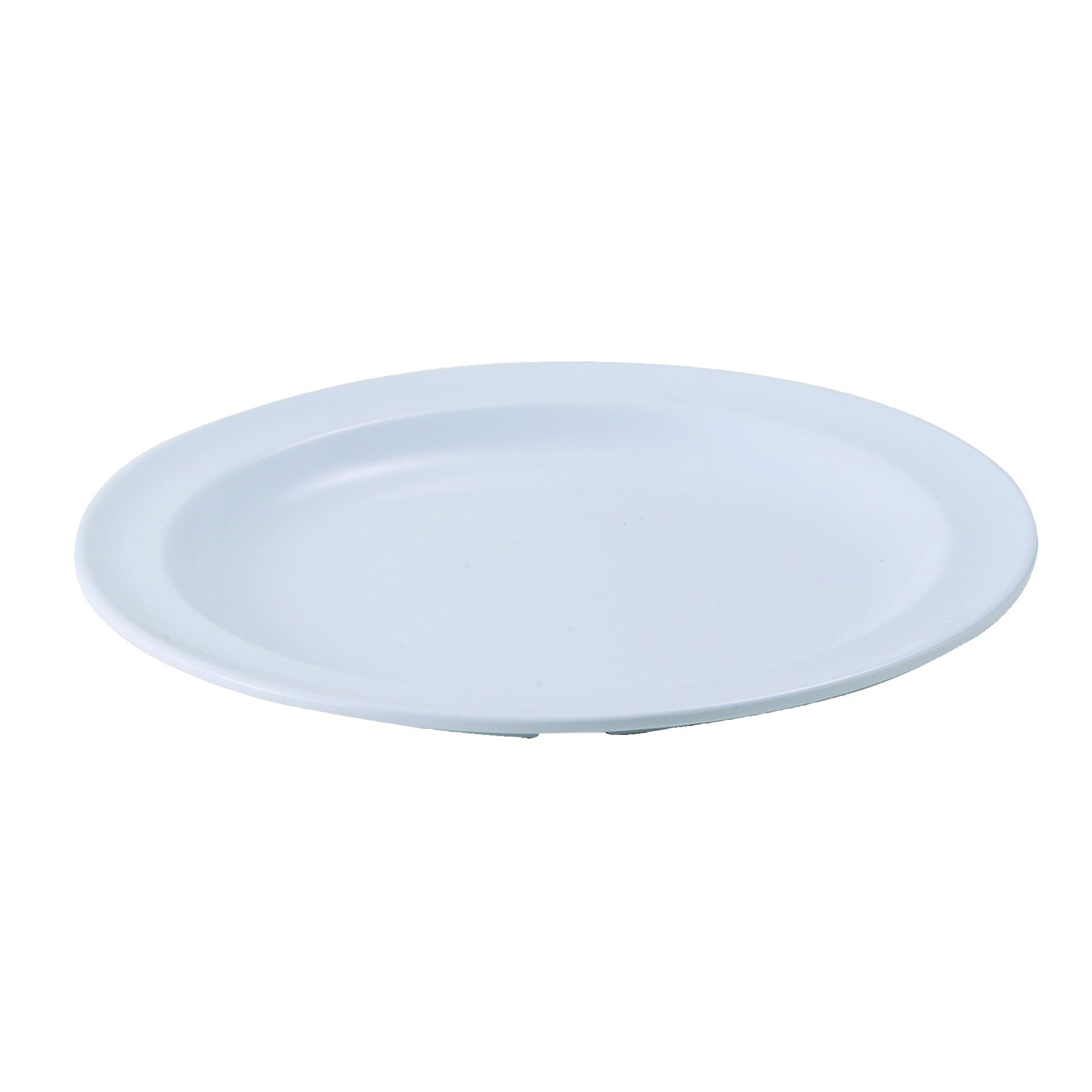 Winco MMPR-6W 6 3/8" Round Melamine Dinner Plate, White