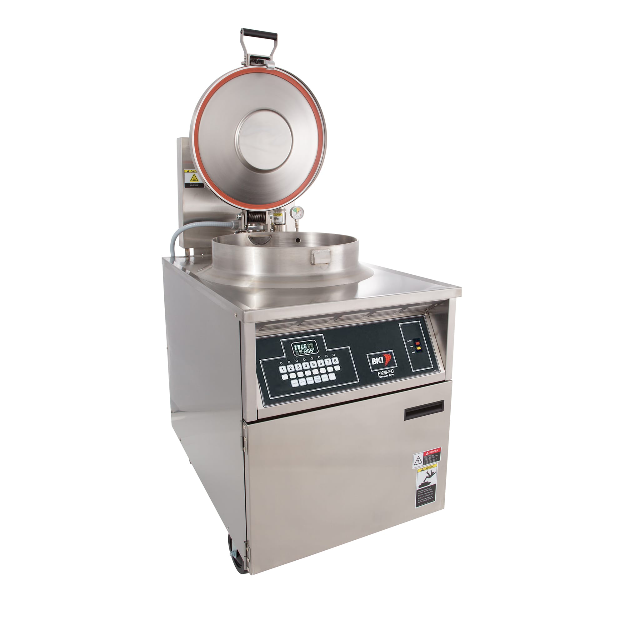 BKI FKM-F 75 lb Electric Pressure Chicken Fryer - 280v/3ph