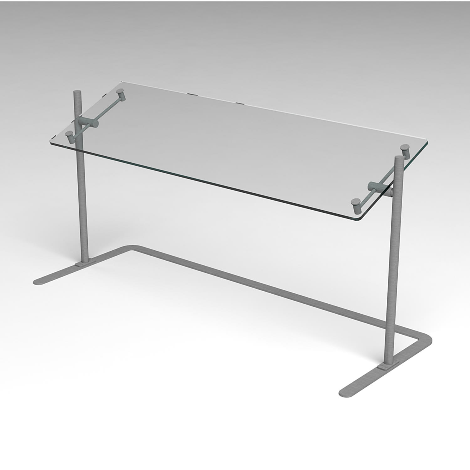 PMG - Premier Metal & Glass 34" Portable Countertop Sneeze Guard ...