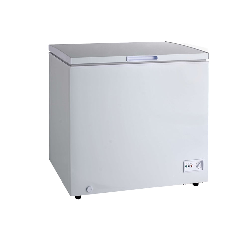 Omcan 46502 37" Mobile Chest Freezer w/ (1) Basket - White, 115v