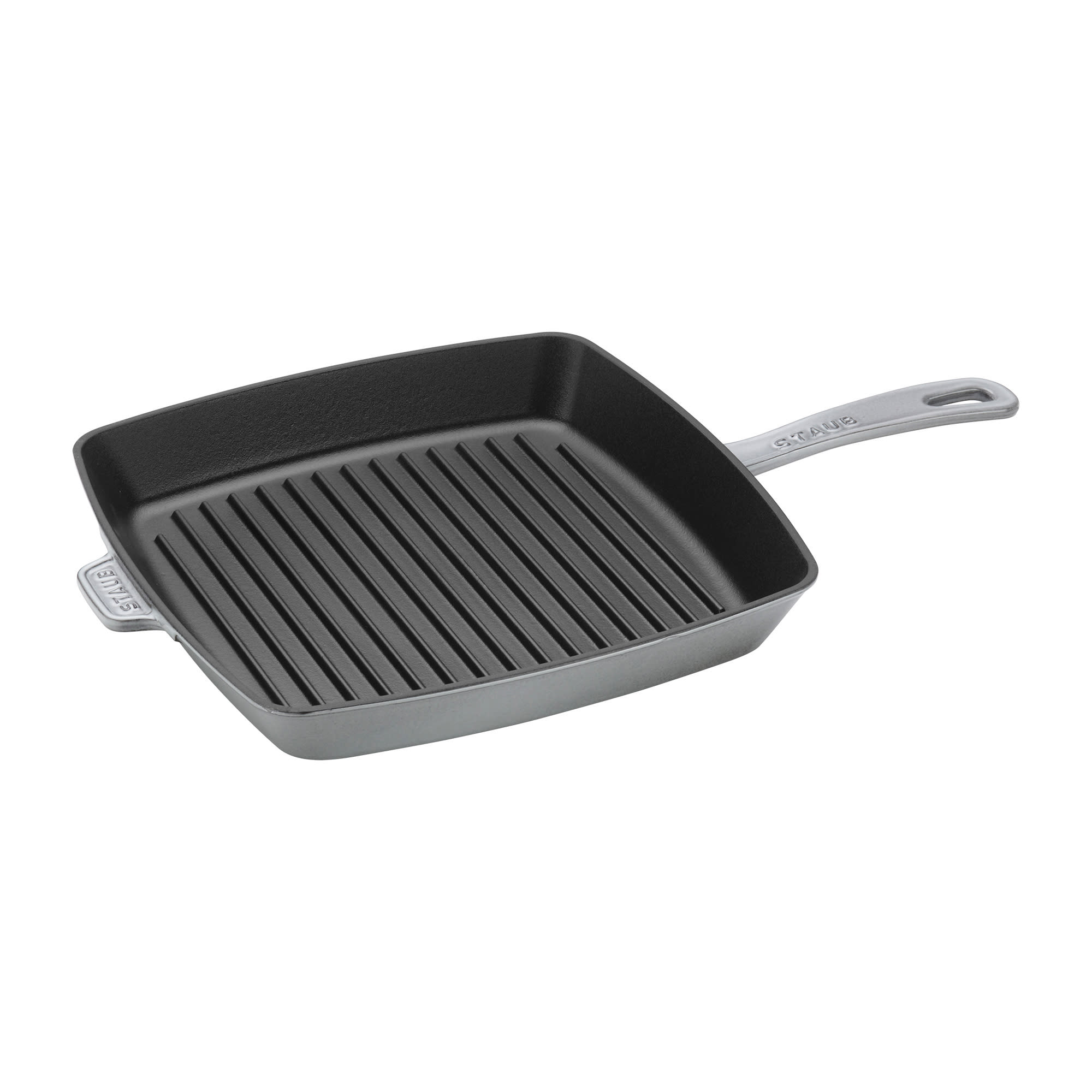 Staub 1003311 12" Square Grill Pan w/ Handles - Enameled Cast Iron ...