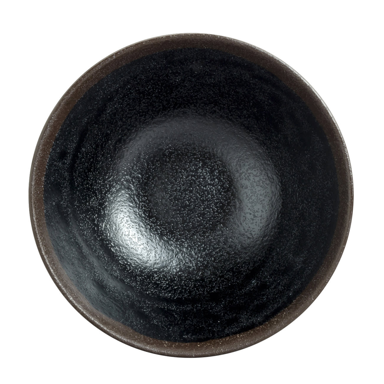 Steelite 7199TM018 14 oz Round Melamine Bowl, Grey Stone