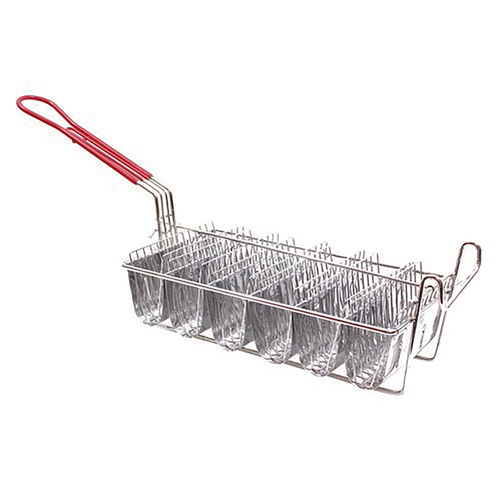 Tablecraft TB60 Taco Fryer Basket, 12" x 6 1/2" x 1 1/2", Accommodates ...