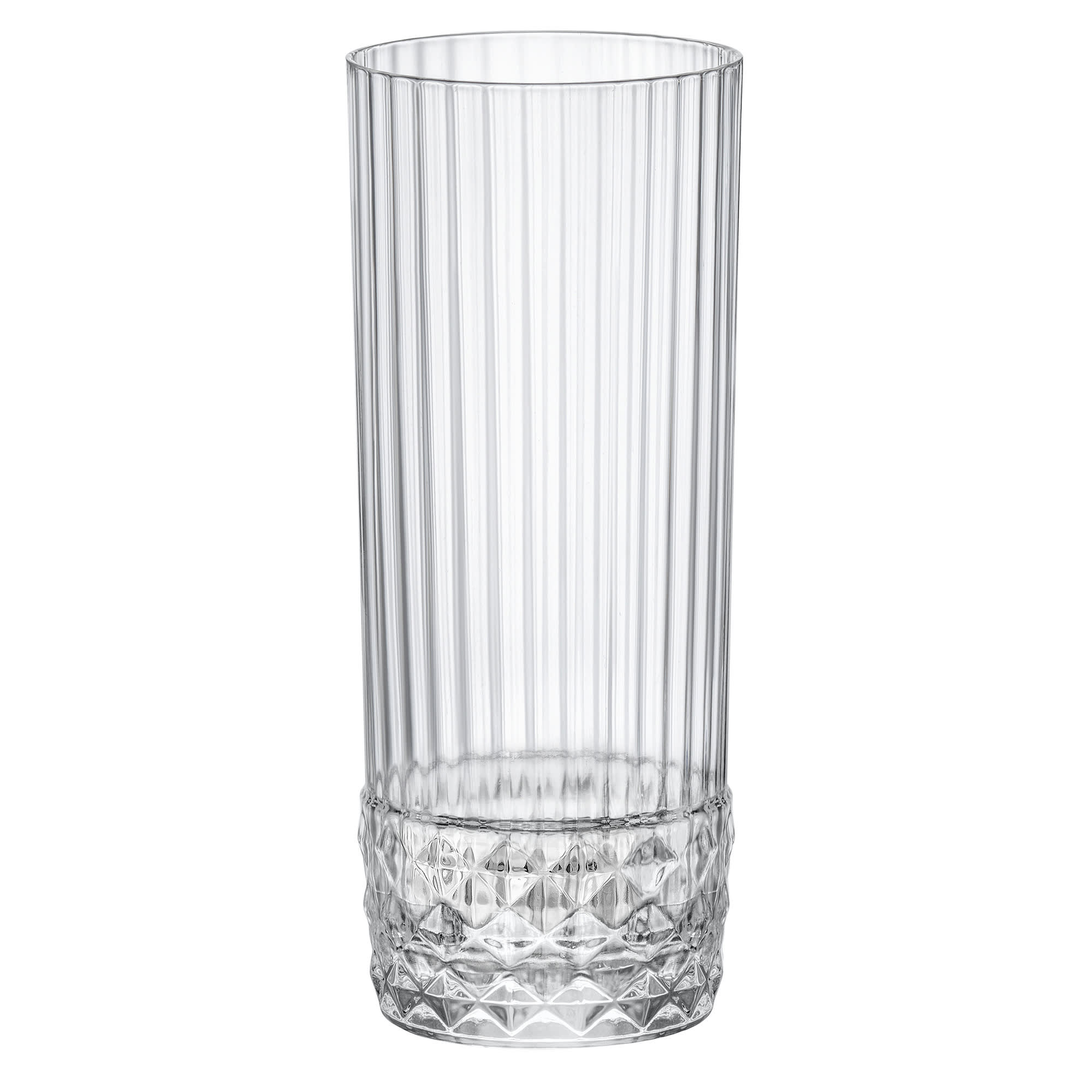 Steelite 49202Q950 13 2/3 oz America 20s Long Drink Glass, Clear
