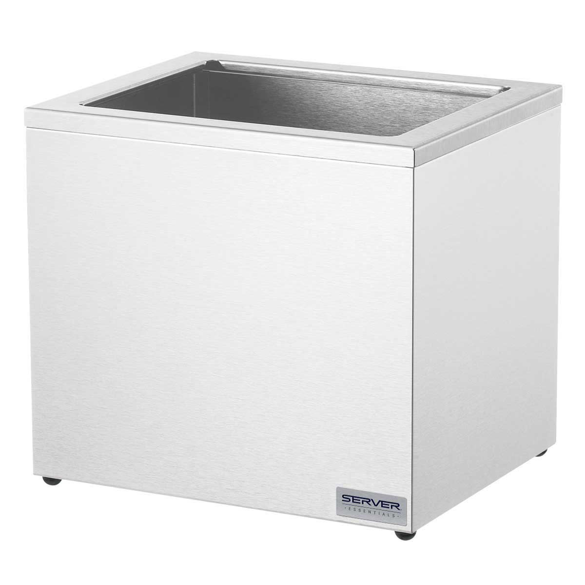 Server Non-Insulated Syrup Rail for 2 Fountain Jars, Stainless (82570)