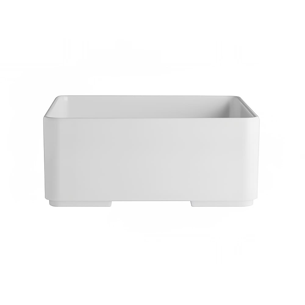 Steelite 7185TM602 6 5/8" Square Melamine Bento Box Insert