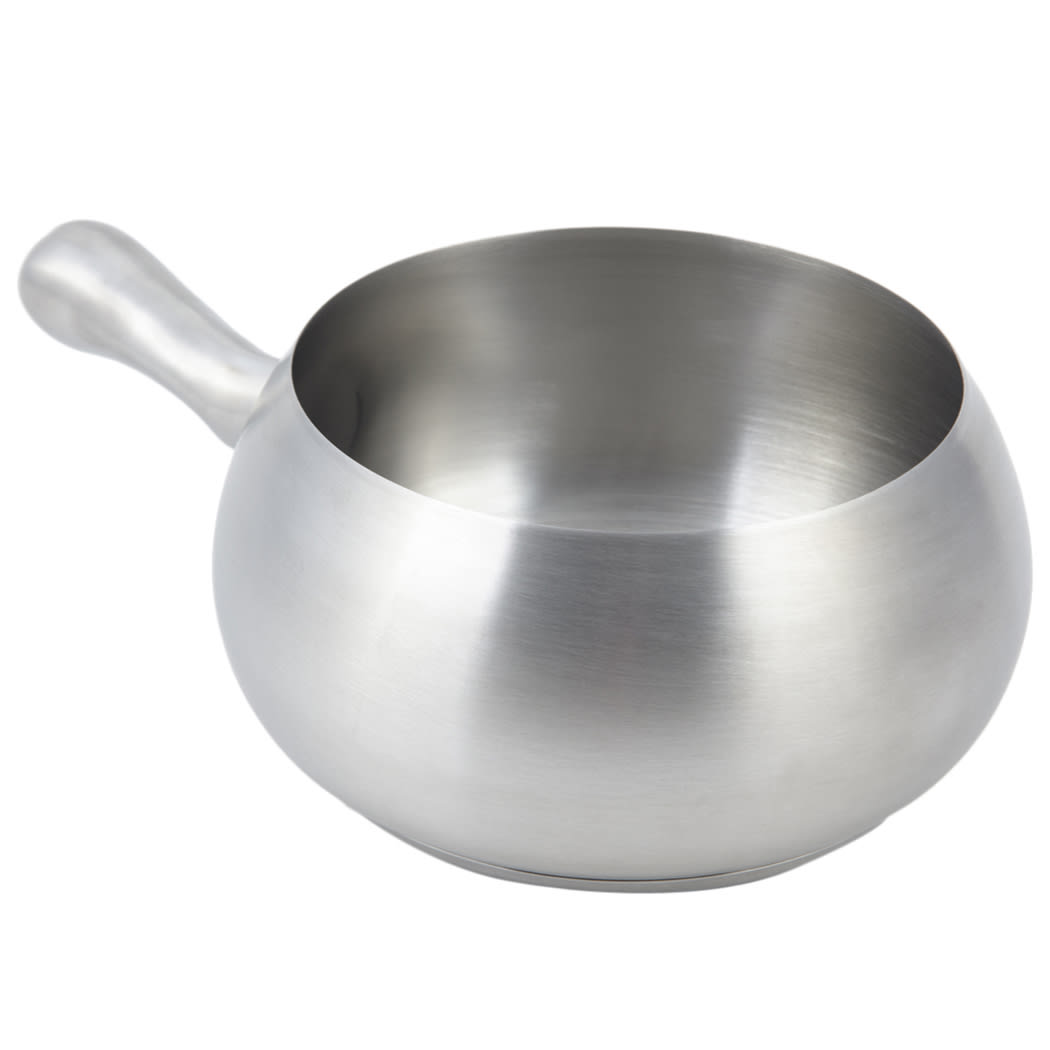 Bon Chef 5050SS 6" Fondue Pot w/ Gripped Handle & Induction Bottom