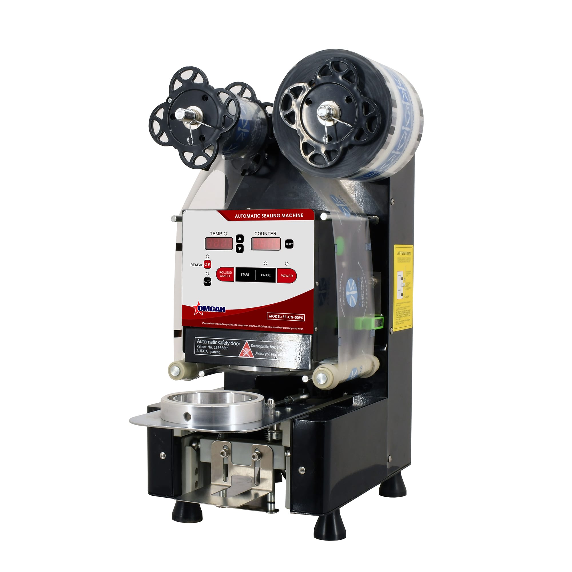 Omcan 44644 Automatic Drink Sealing Machine