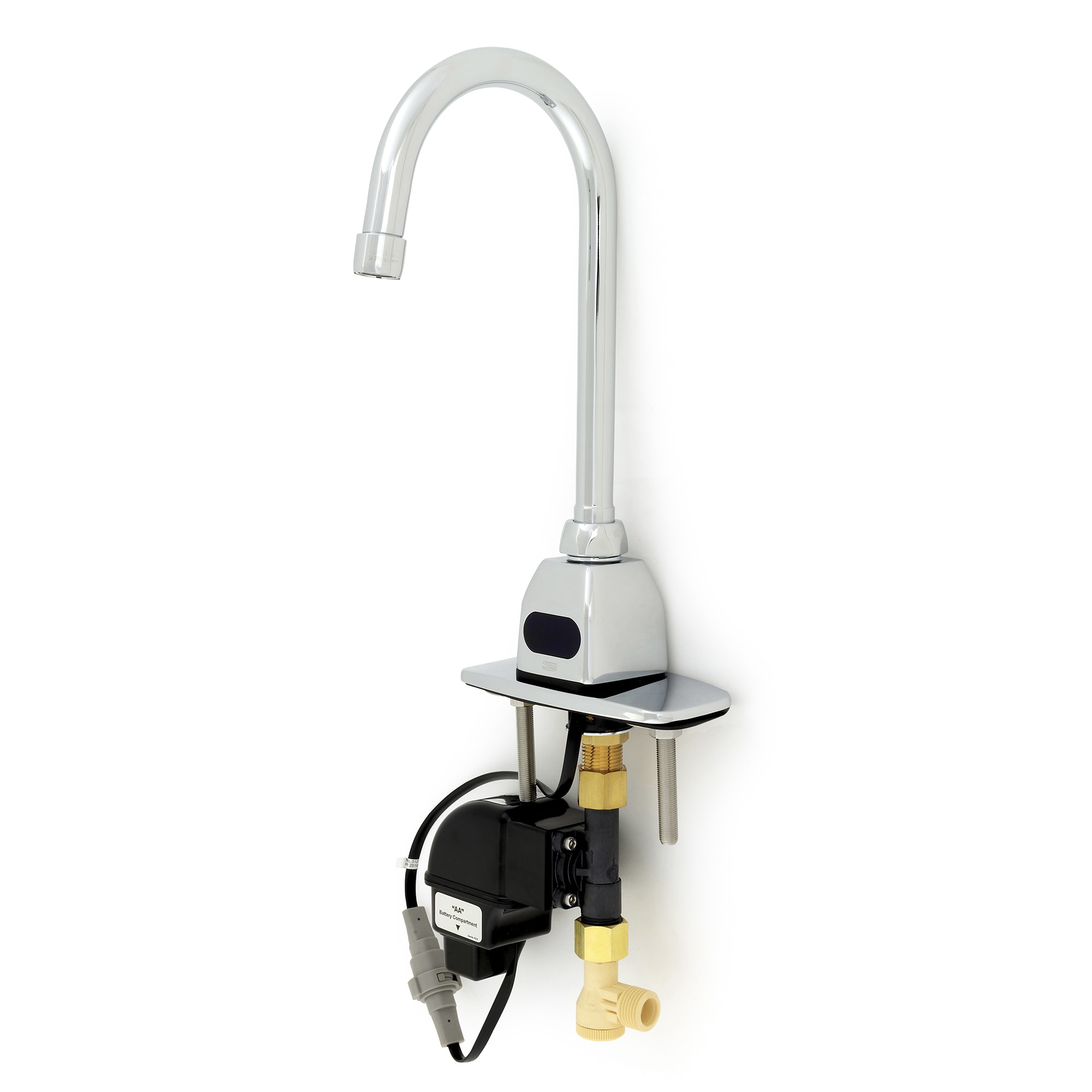 Zurn Industries Z6920-XL-CP4-FC1.5 Deck Mount Gooseneck Sensor Faucet w ...