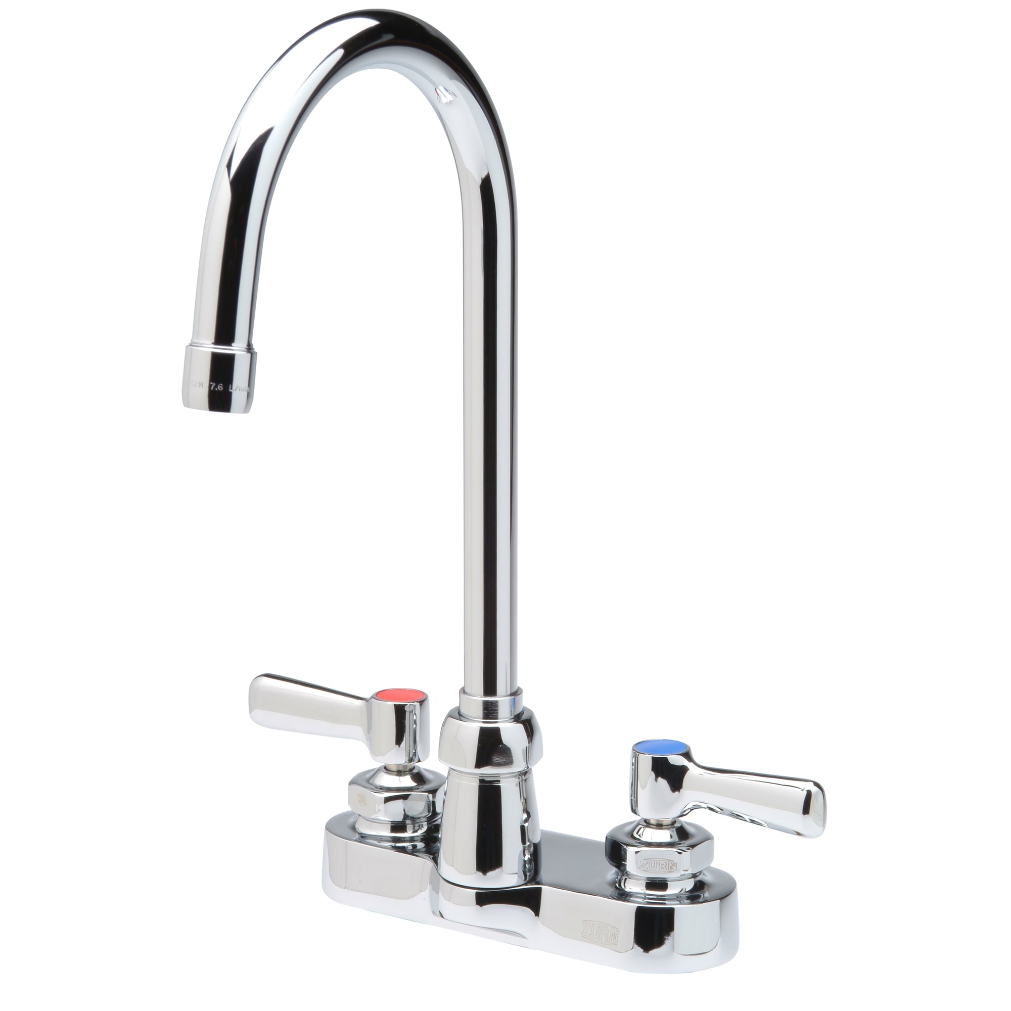 Zurn Industries Z812B1-XL Deck Mount Faucet w/ 2.2 gpm Aerator - 5 3/8 ...