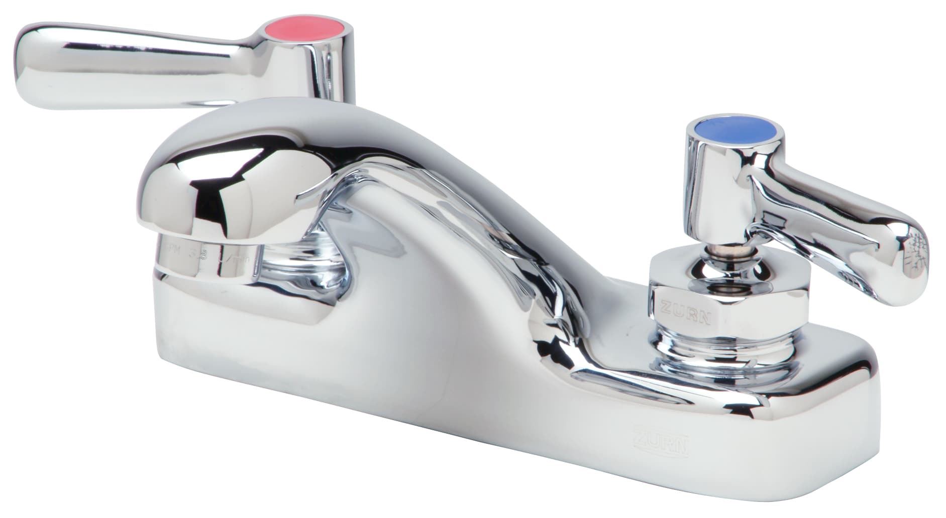 Zurn Industries Z81101-XL Deck Mount Lavatory Faucet w/ 4" Spout & 2.2 ...