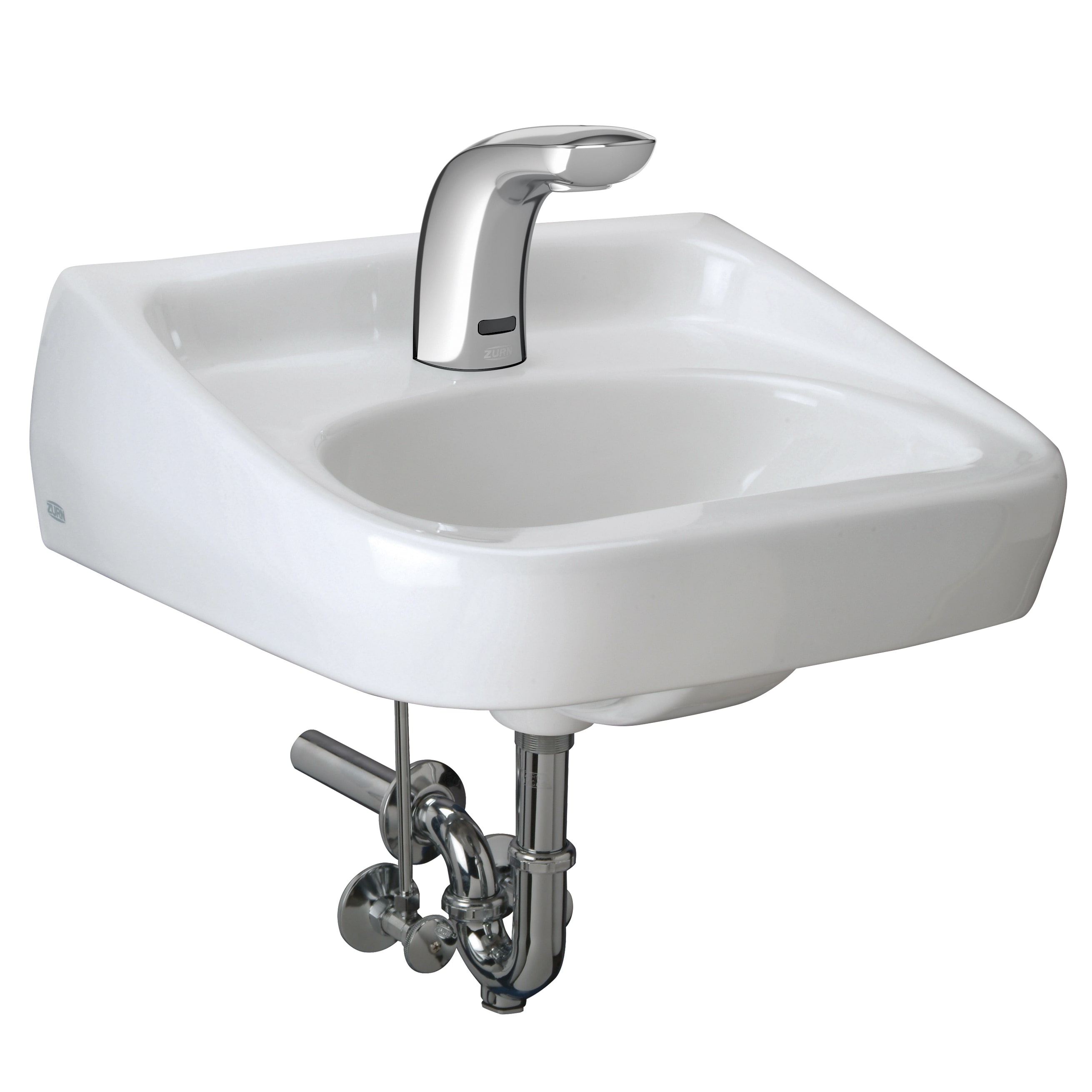 Zurn Industries Z.L2.S Wall Mount Sensor Lavatory System w/ 0.5 gpm ...