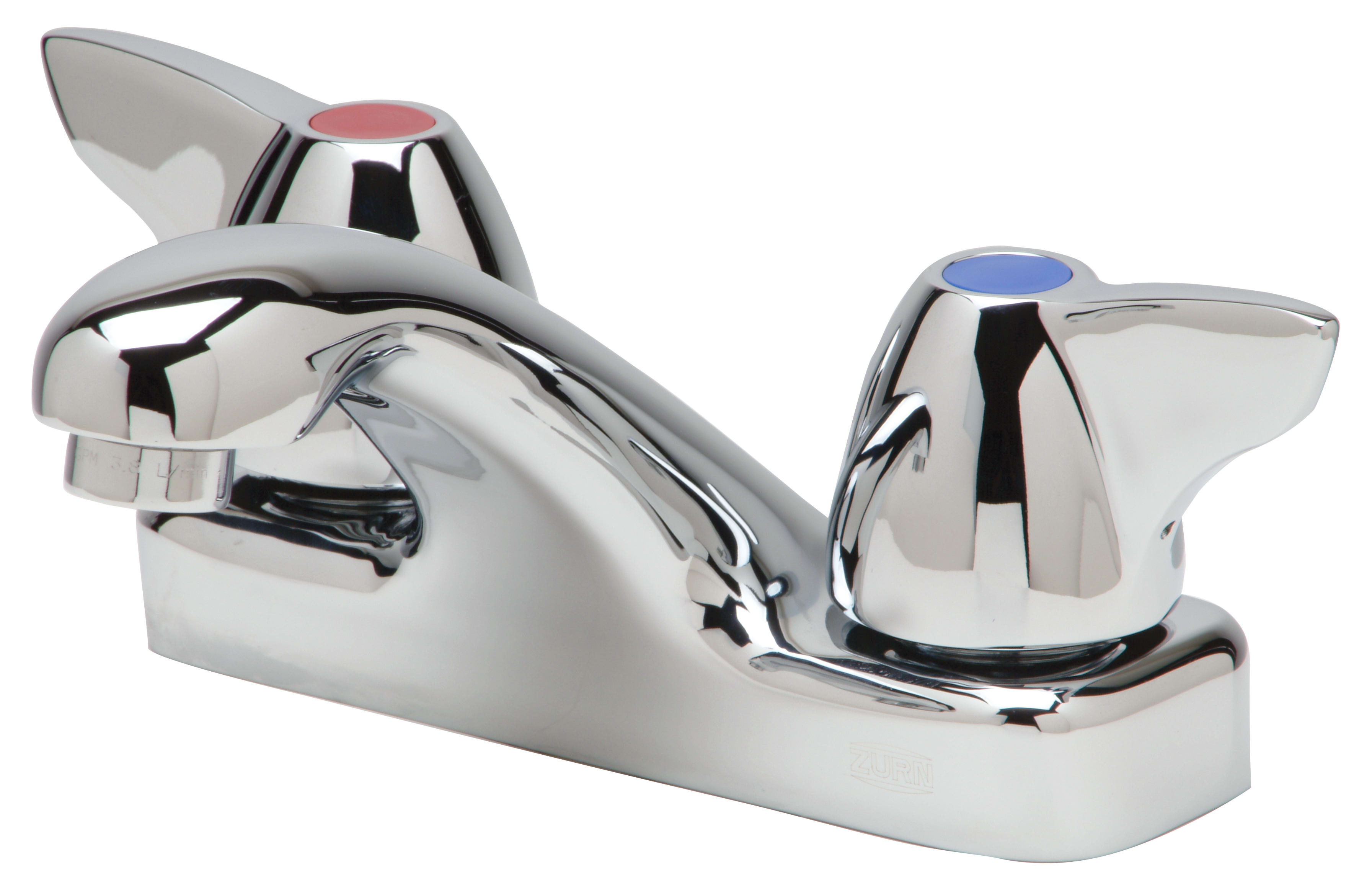 Zurn Industries Z81103-XL Deck Mount Lavatory Faucet w/ 4" Spout & 2.2 ...