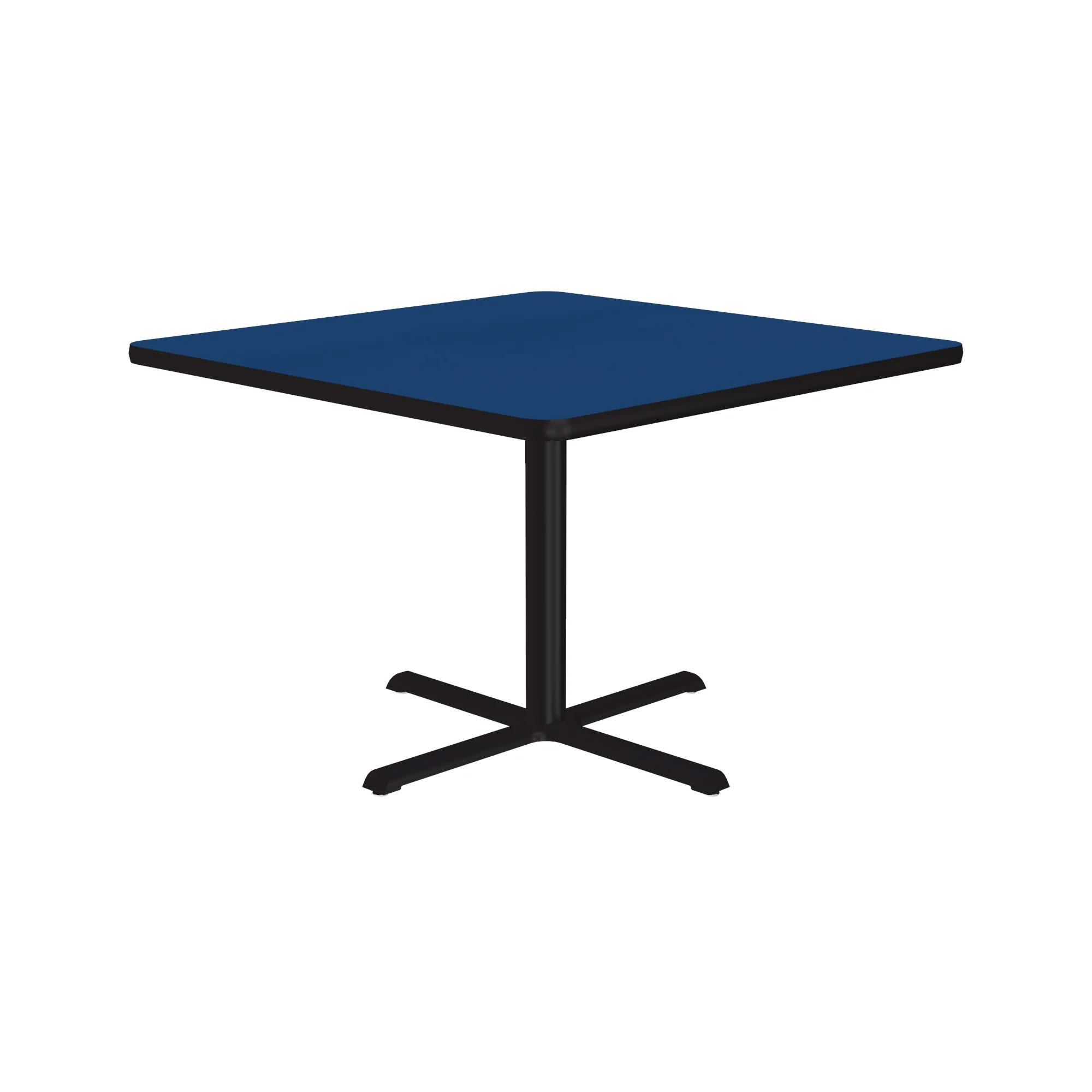 Correll 42" Square Dining Height Table - Laminate, Blue (BXT42S-37-09-09)