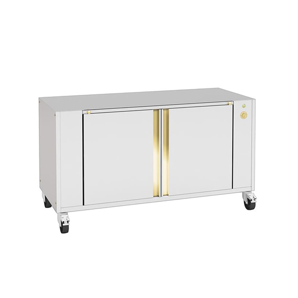 Rotisol USA 13SCIL 54 1/4"W Mobile Heated Base Cabinet for MasterFlame ...