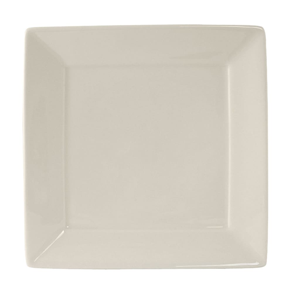 Tuxton BEH-1016 10 1/8" Square DuraTux®© Plate - Ceramic, American ...