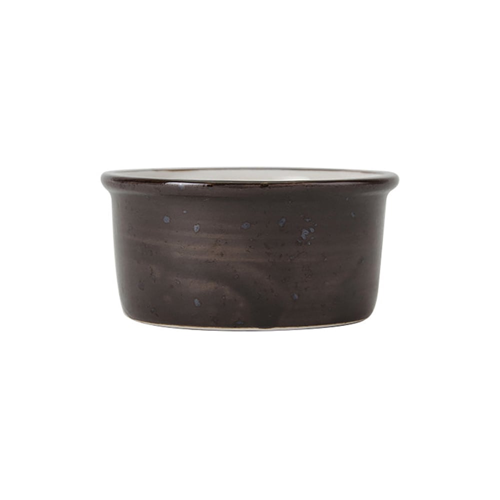 Tuxton GGM-752 2 1/2 oz Artisan Geode Ramekin - Porcelain, Mushroom