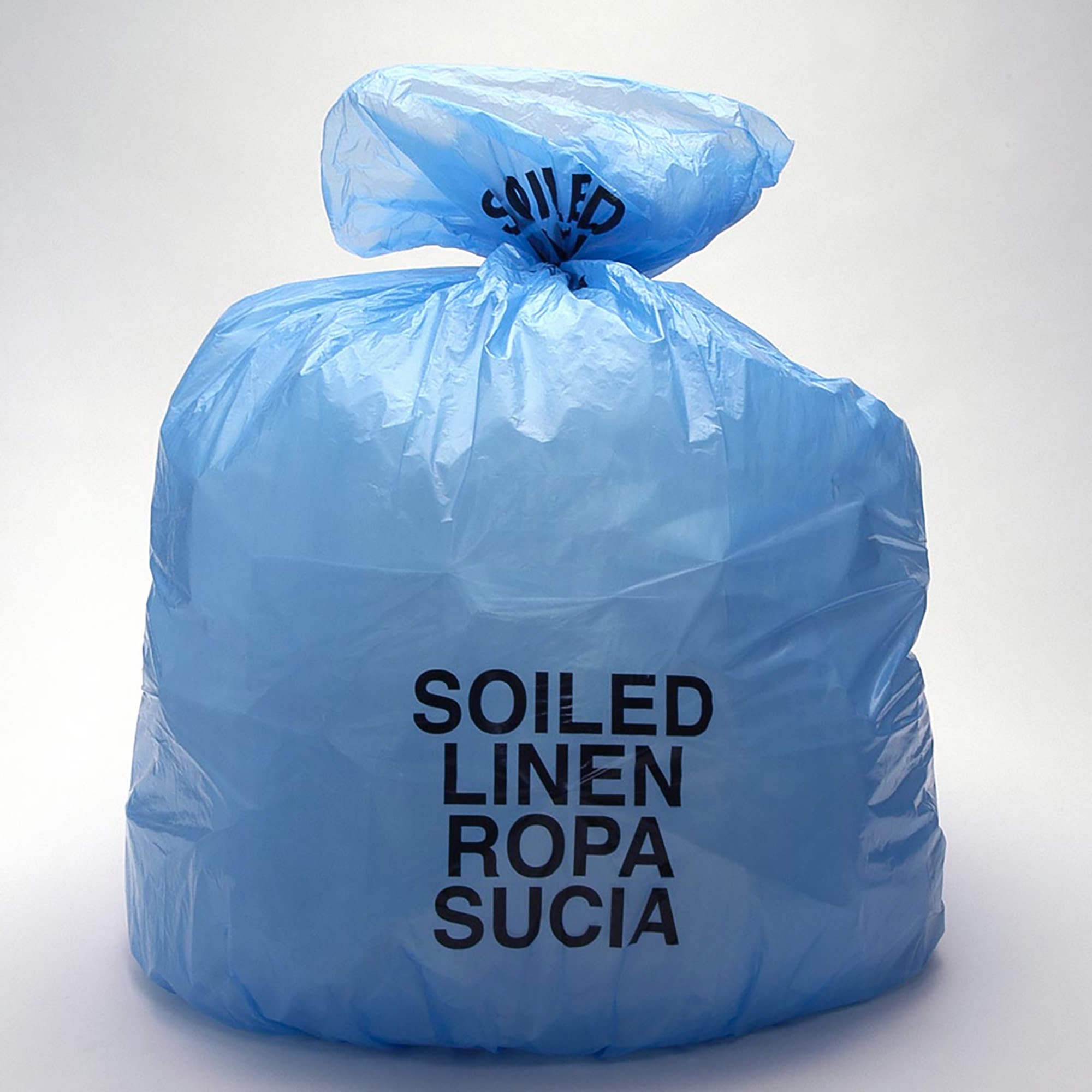 LK Packaging Liner Bags for Soiled Linen - 41"L x 31"W, 0.55 mil HDPE ...