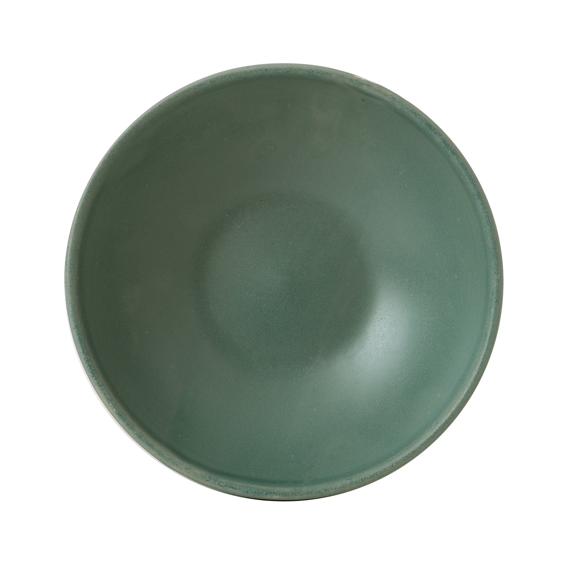 Churchill 9 oz Round Shallow Bowl - Ceramic, Andorra Green (RBGNBSB91)