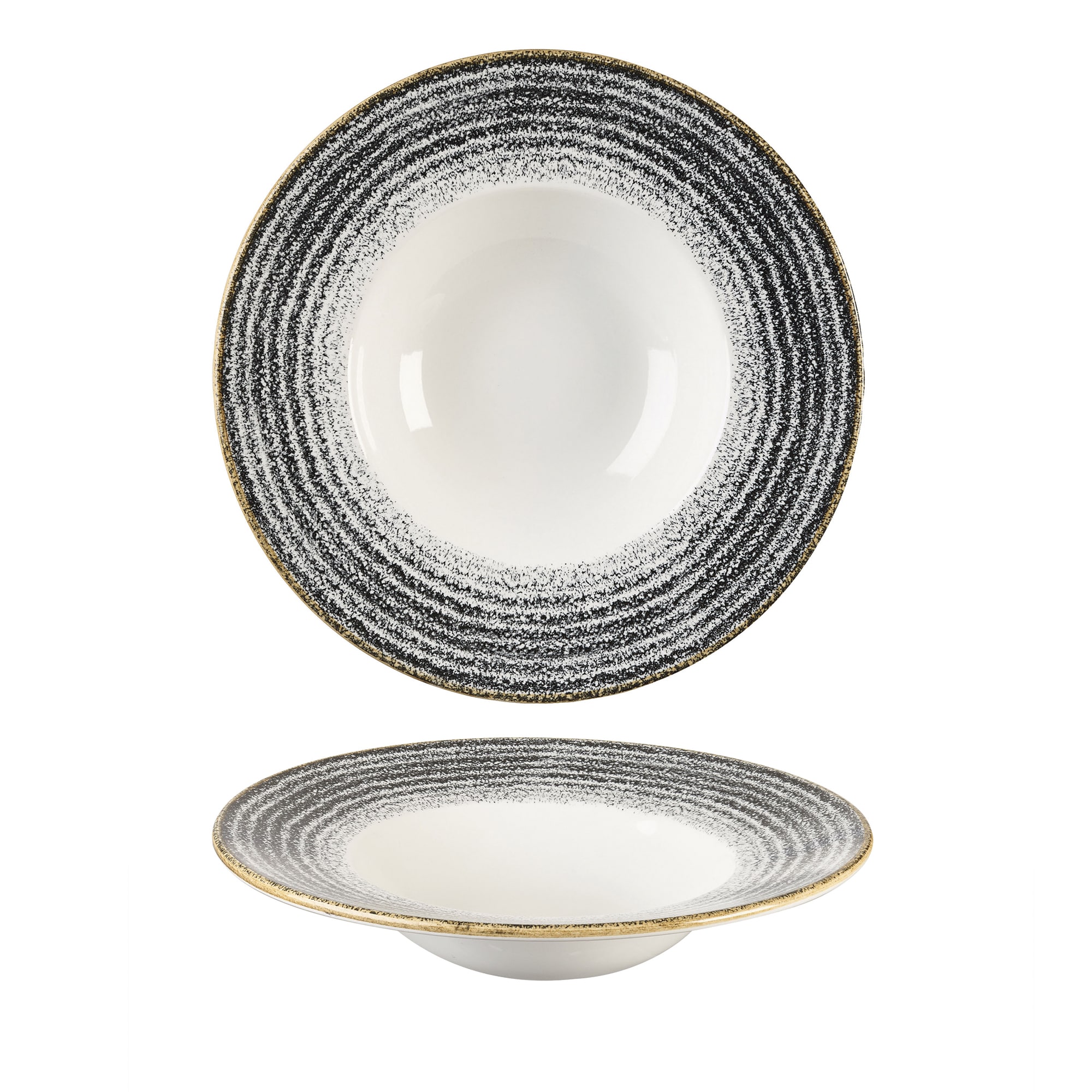 Churchill 16 1/2 oz Round Studio Prints® Wide Rim Bowl - Ceramic ...