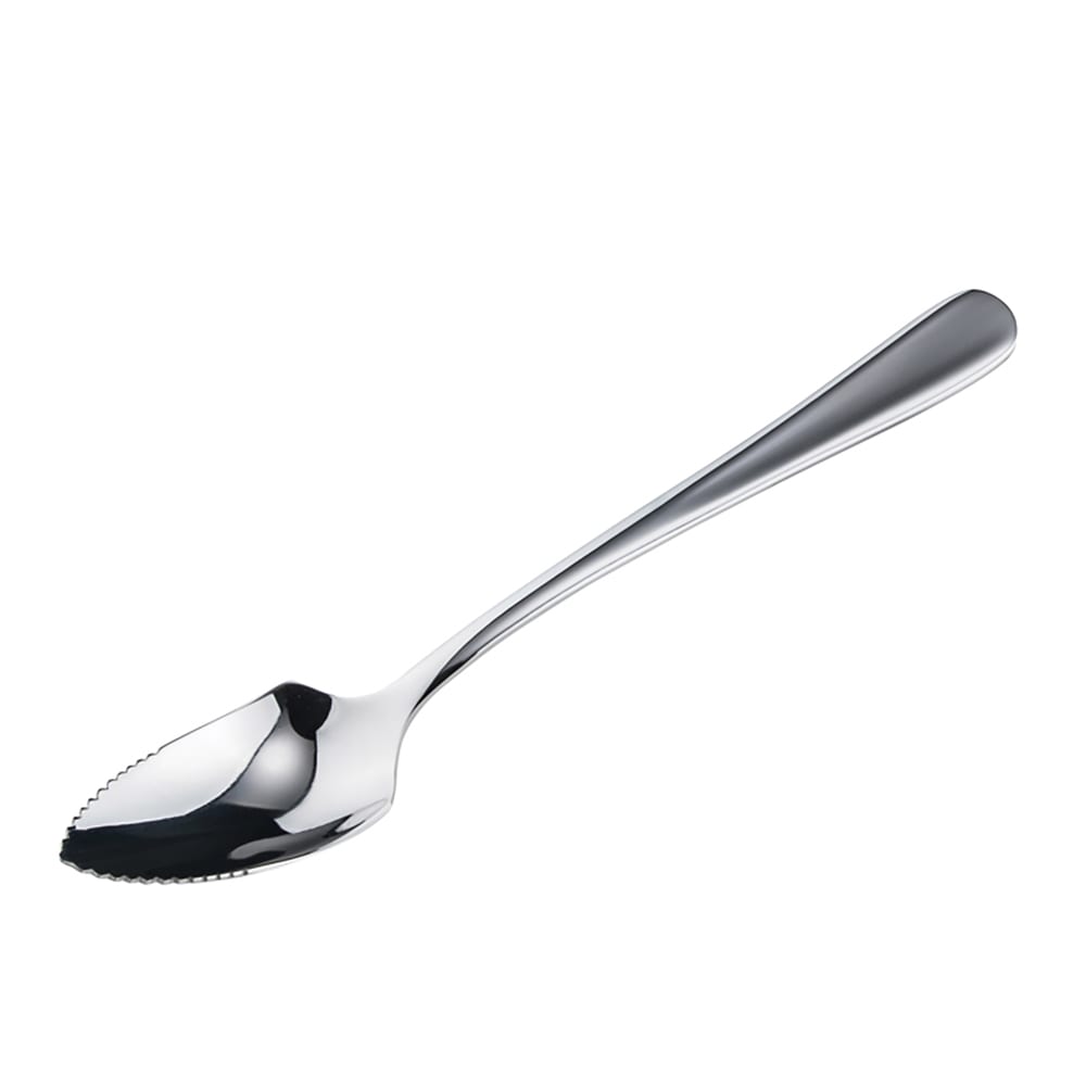 Winco SRS-6 6 1/4" Grapefruit Spoon with 18/0 Stainless Grade, Smooth ...