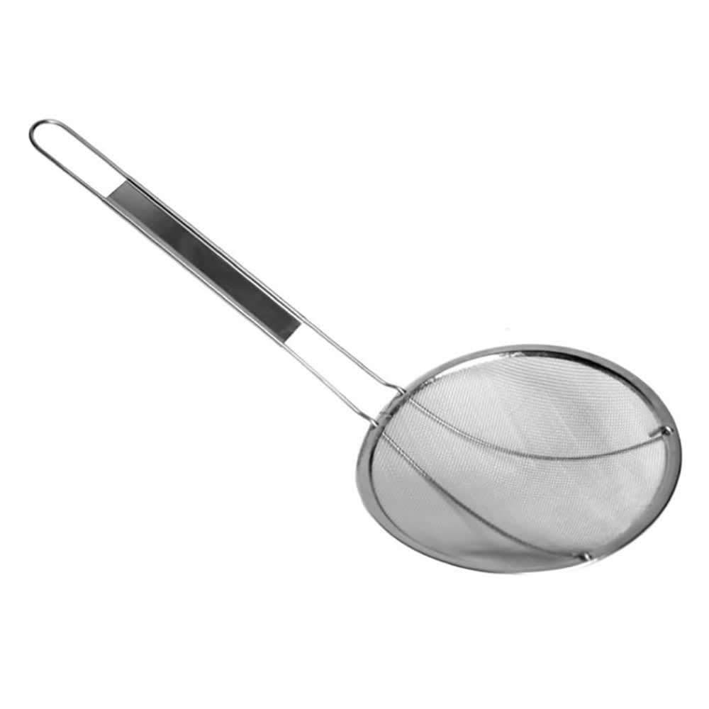 Thunder Group SLSKR65M 6 1/2" Round Skimmer, Stainless Steel